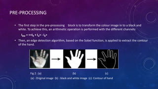 Hand geometry recognition | PPTX