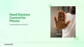 HAND GESTURE CONTROL MOUSE or Virtual mouse | PDF