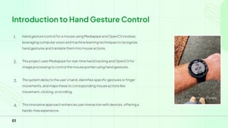 HAND GESTURE CONTROL MOUSE or Virtual mouse | PDF