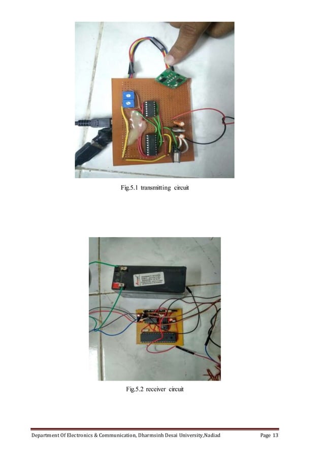 Hand Gesture Controlled Robot Docx Robotics Technology And Computing