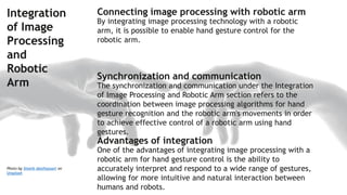 Hand Gesture Control Robotic Arm using image processing.pptx