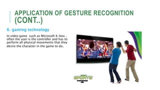 Hand gesture recognition | PPTX