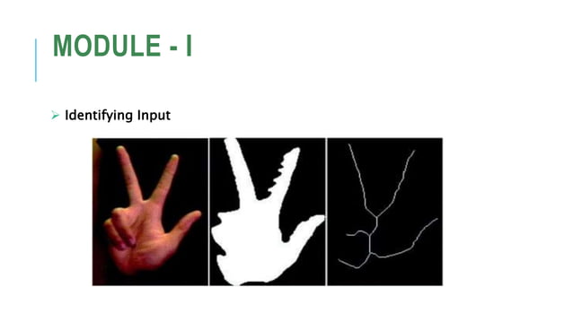 Hand gesture recognition | PPTX