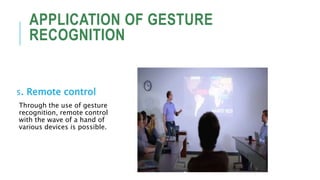 Hand gesture recognition | PPTX