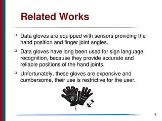 identifying and classifying precise hand gestures, limited to a ...
