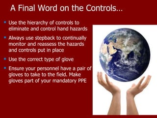 Hand hazard controls | PPTX