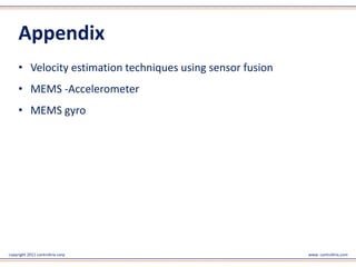 Handheld device motion tracking using MEMS gyros and accelerometer | PPTX