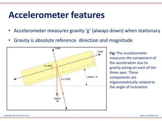 Handheld device motion tracking using MEMS gyros and accelerometer | PPTX