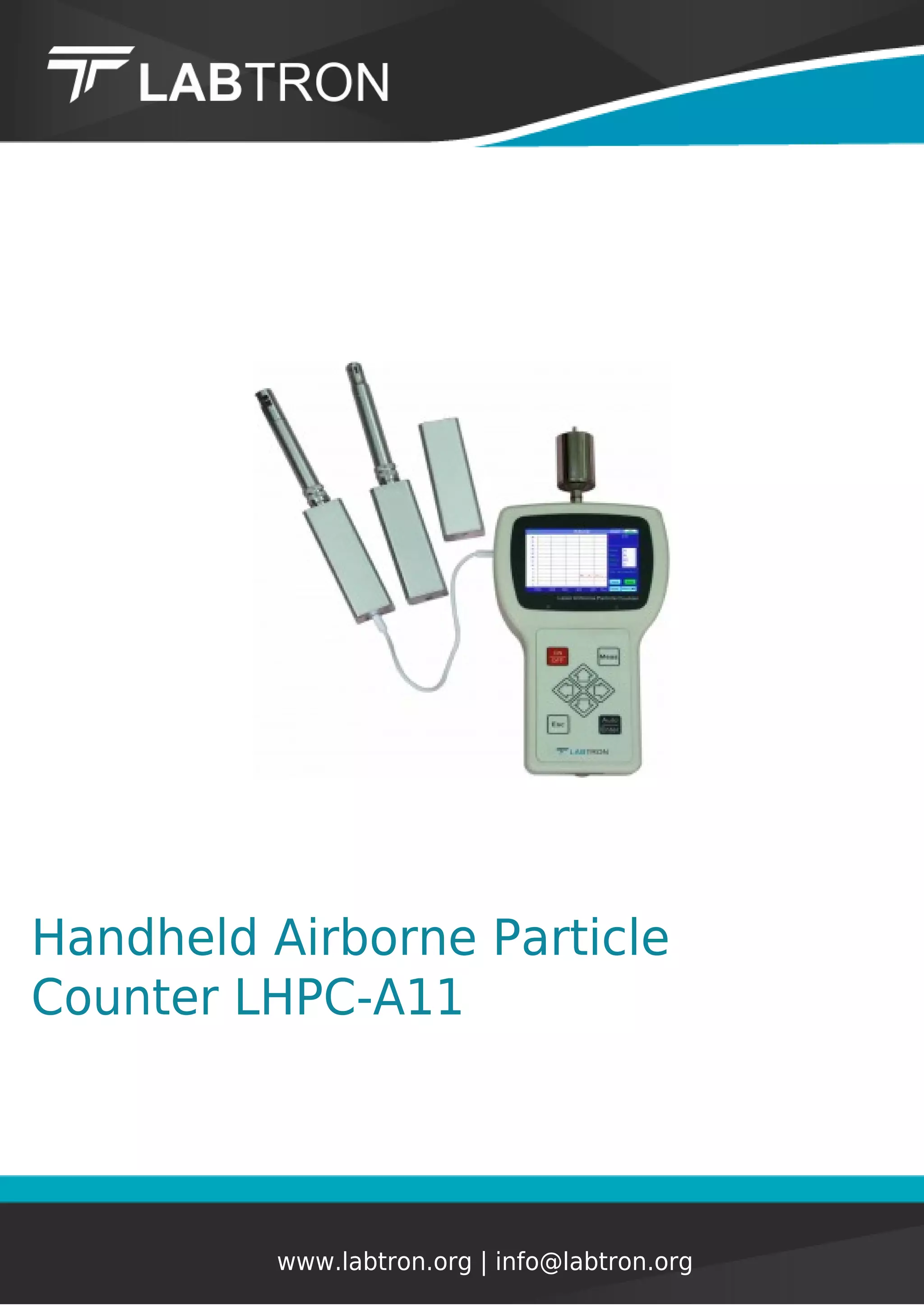 Handheld-Airborne-Particle-Counter | PDF