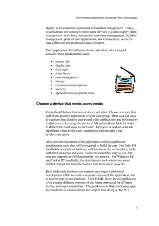 Handheld Applications guidebook | PDF | Smartphones | Consumer Electronics