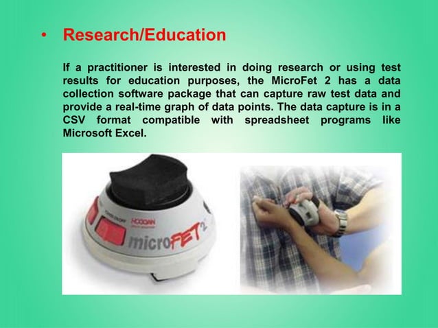 Handheld Dynamometers And Manual Muscle Testing | PDF | Physical ...