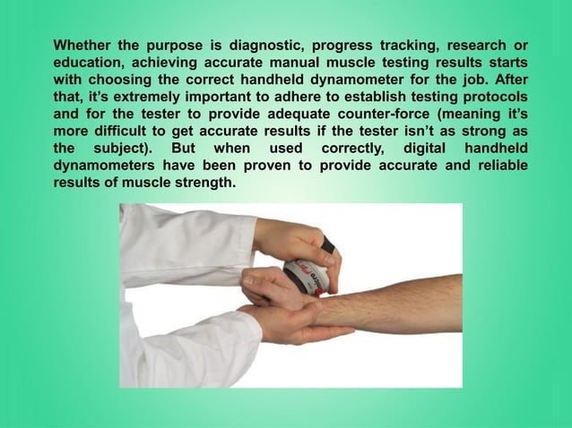 Handheld Dynamometers And Manual Muscle Testing | PDF | Physical ...