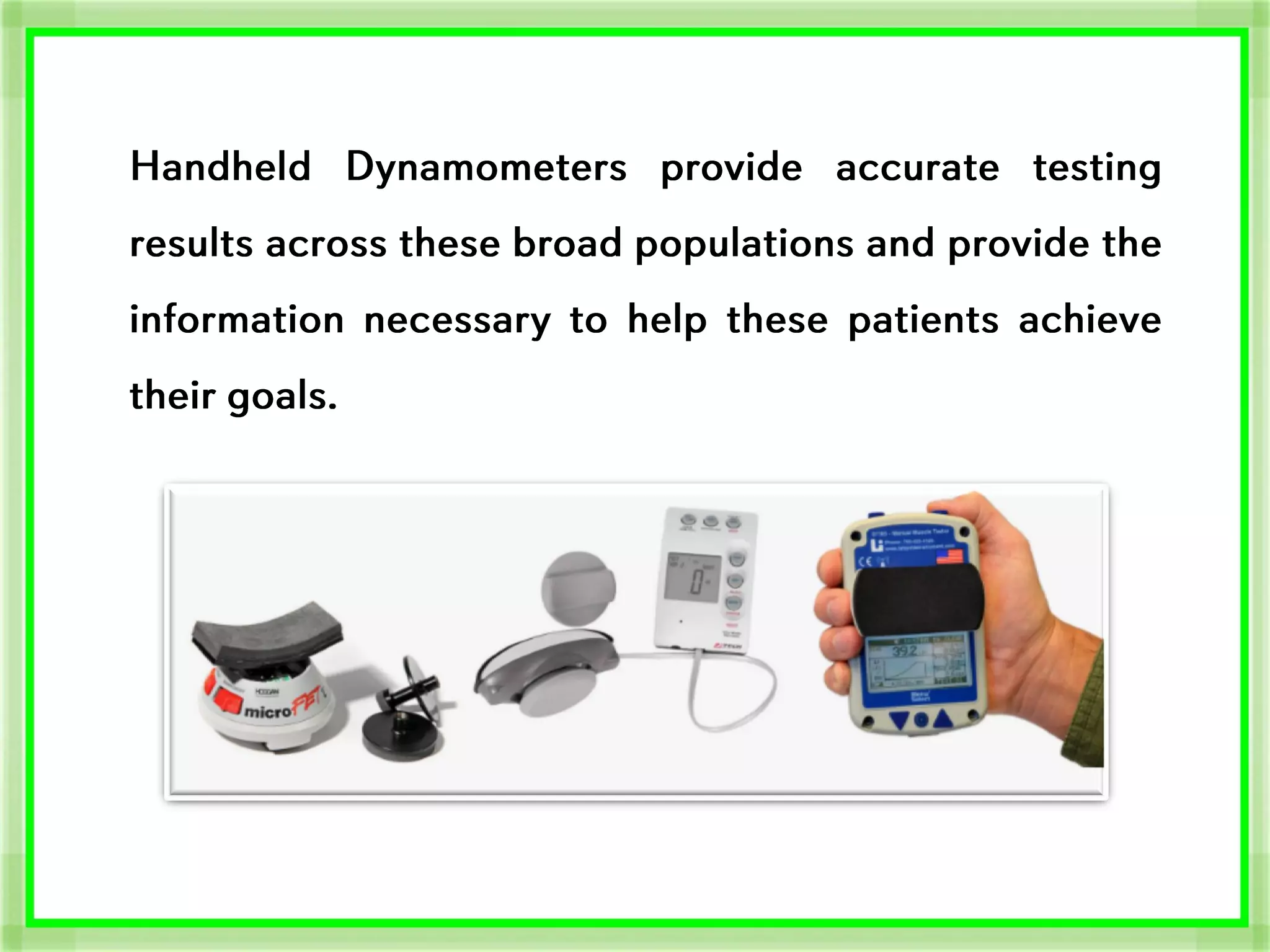 HANDHELD DYNAMOMETERS IN CLINICAL PRACTICE | PDF