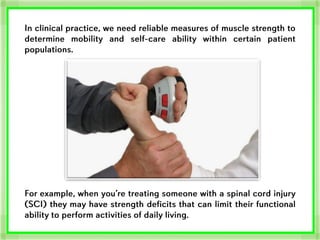 HANDHELD DYNAMOMETERS IN CLINICAL PRACTICE | PDF