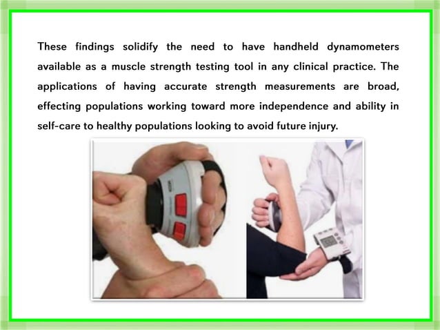 HANDHELD DYNAMOMETERS IN CLINICAL PRACTICE | PDF