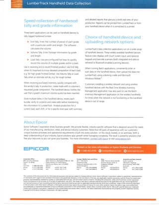 LumberTrack Hand Held Functionality | PDF | Woodworking | Arts and Crafts