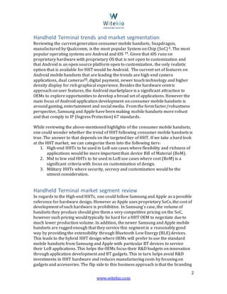 Handheld terminal solutions for 2017 | DOCX | Operating Systems ...