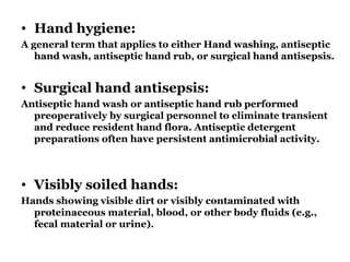 Hand hygiene | PPT