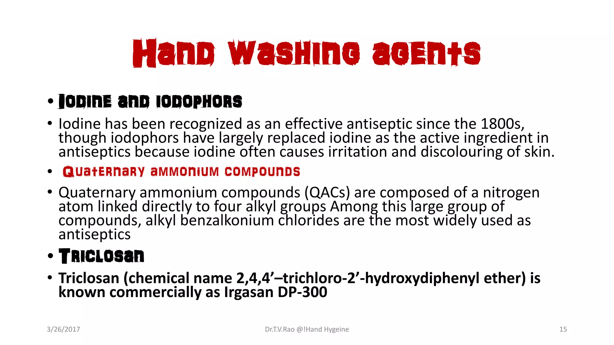 Hand hygiene | PDF