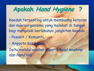 Hand hygiene | PPT