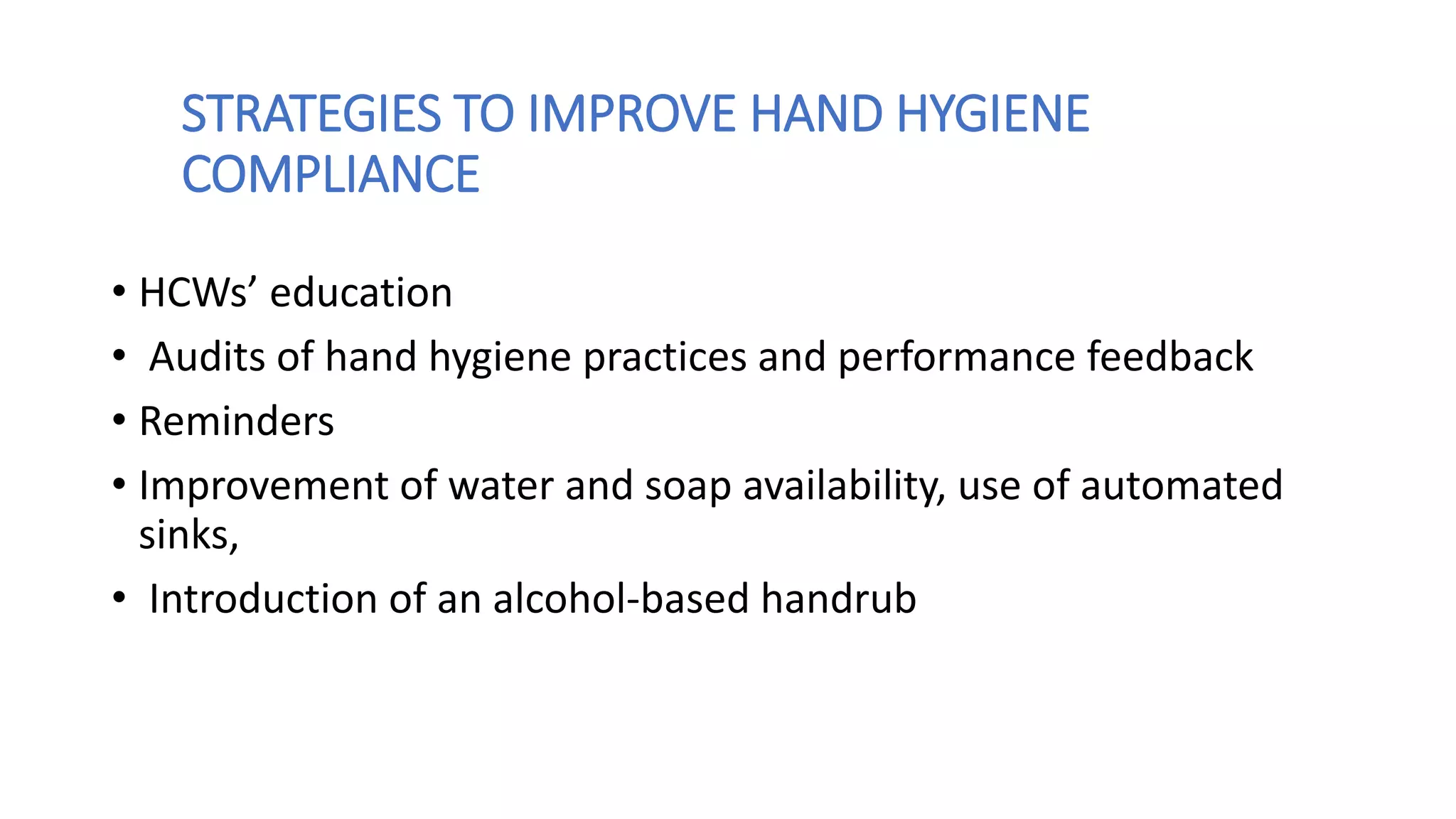 Hand hygiene | PPTX