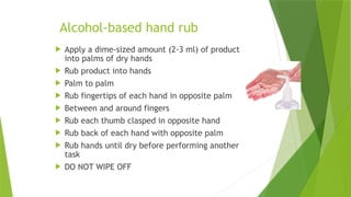 Maintaining hand hygiene to prevent infections.pptx