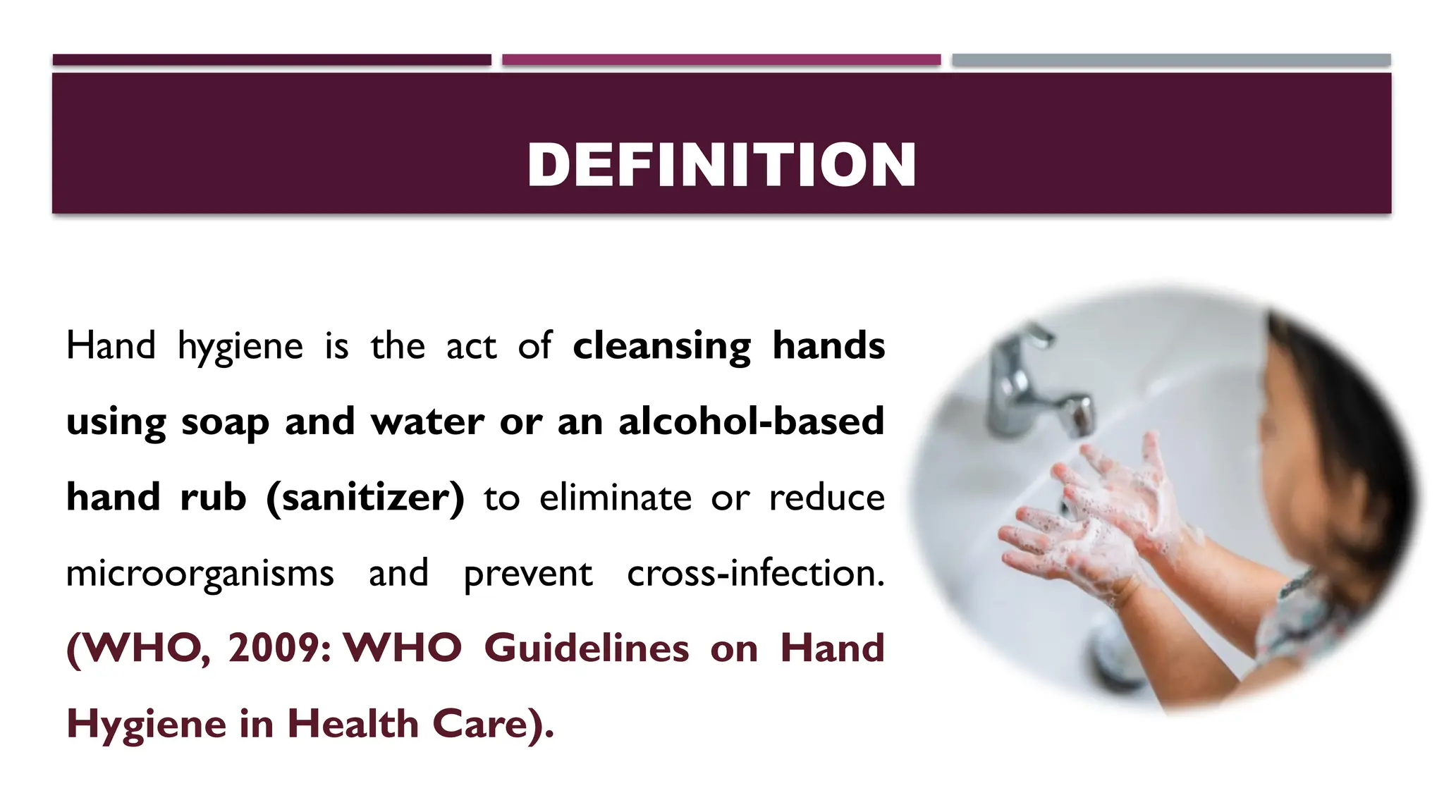 Hand Hygiene.pptxHand hygiene is any action that cleans hands to remove ...