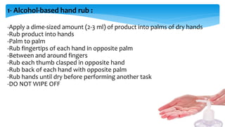 Hand Hygiene - healthcare in settings.pptx