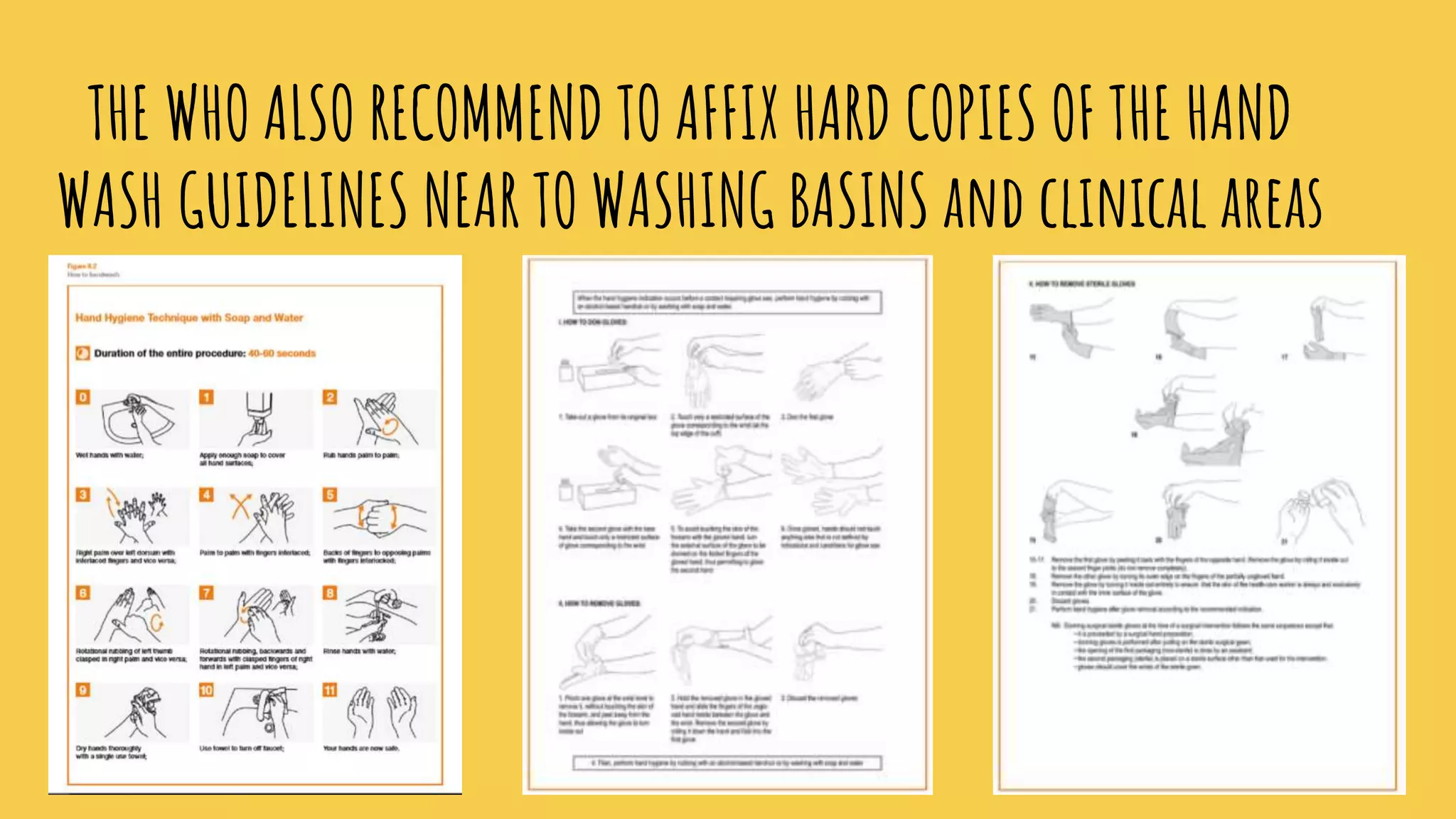 Hand hygiene and gloves use at gmlf hospital, chilakalapalli, india | PPT