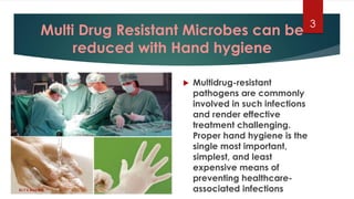 Hand hygiene and prevention of infection in ICU Care | PDF