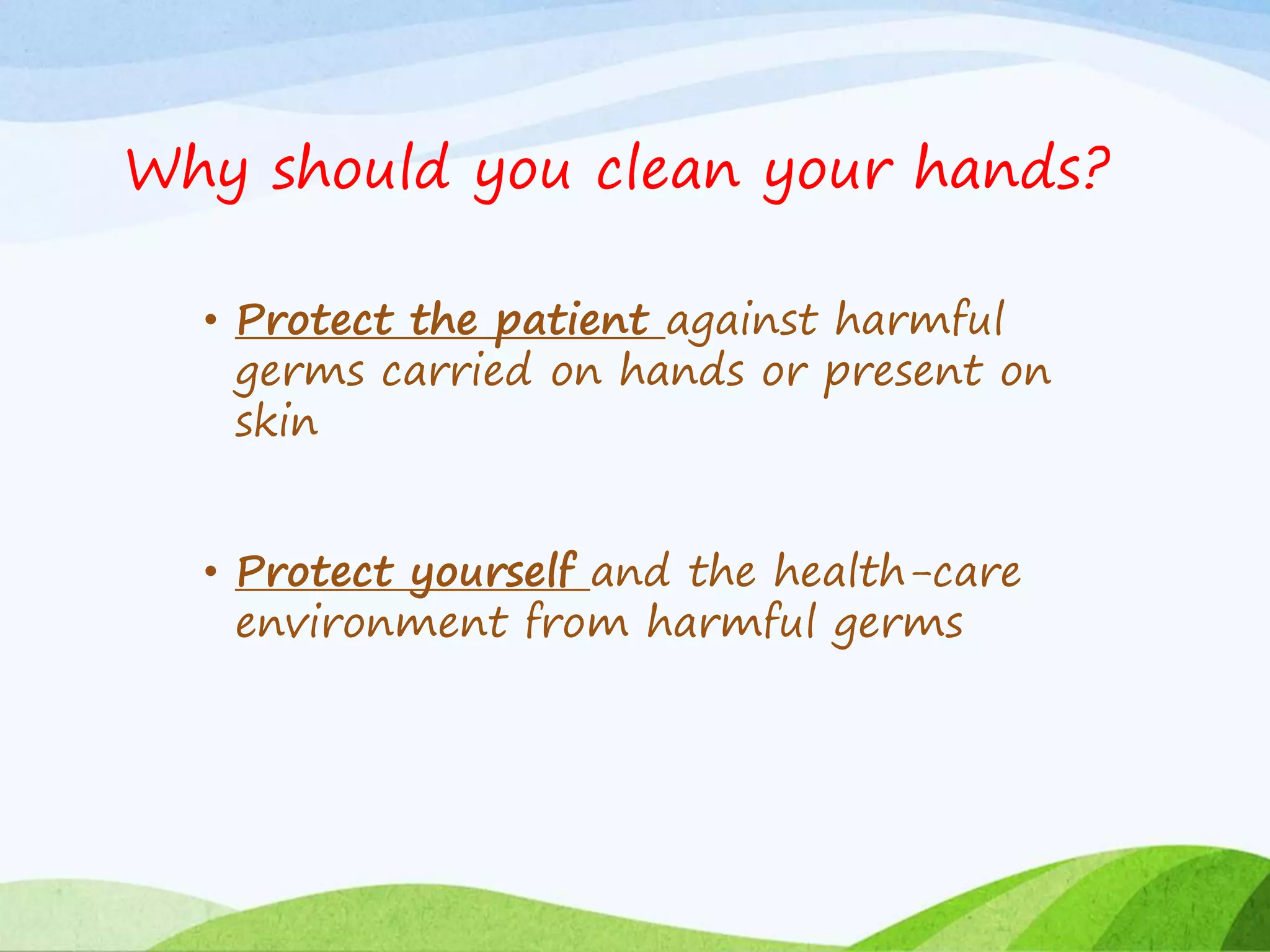 Hand hygiene dr vijay | PPTX