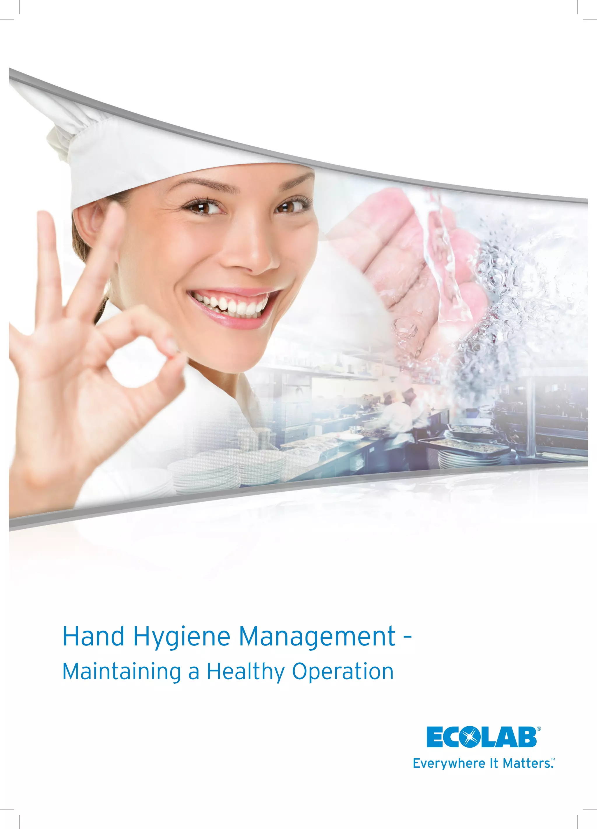 Hand hygiene management brochure | PDF