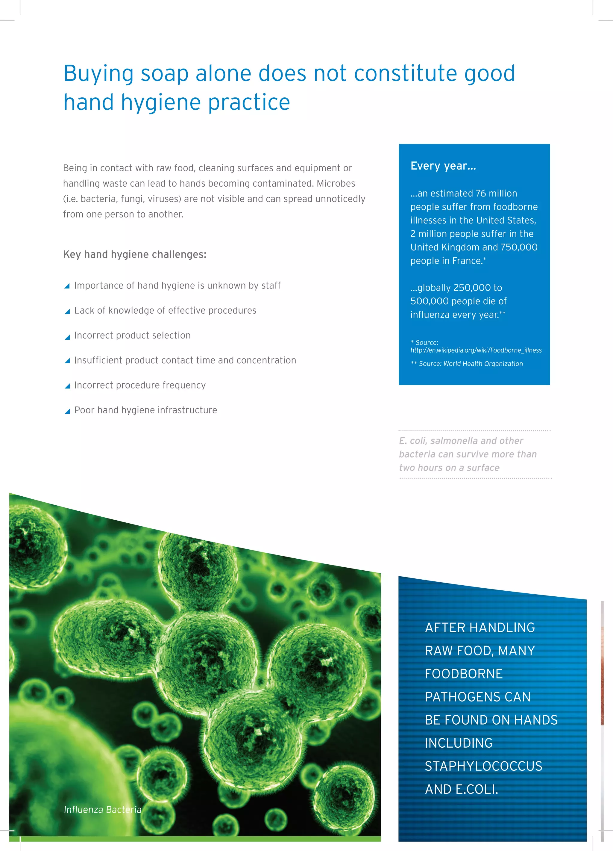 Hand hygiene management brochure | PDF