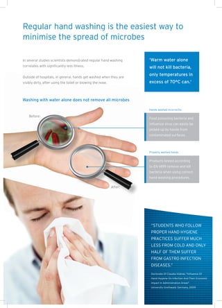 Hand hygiene management brochure | PDF