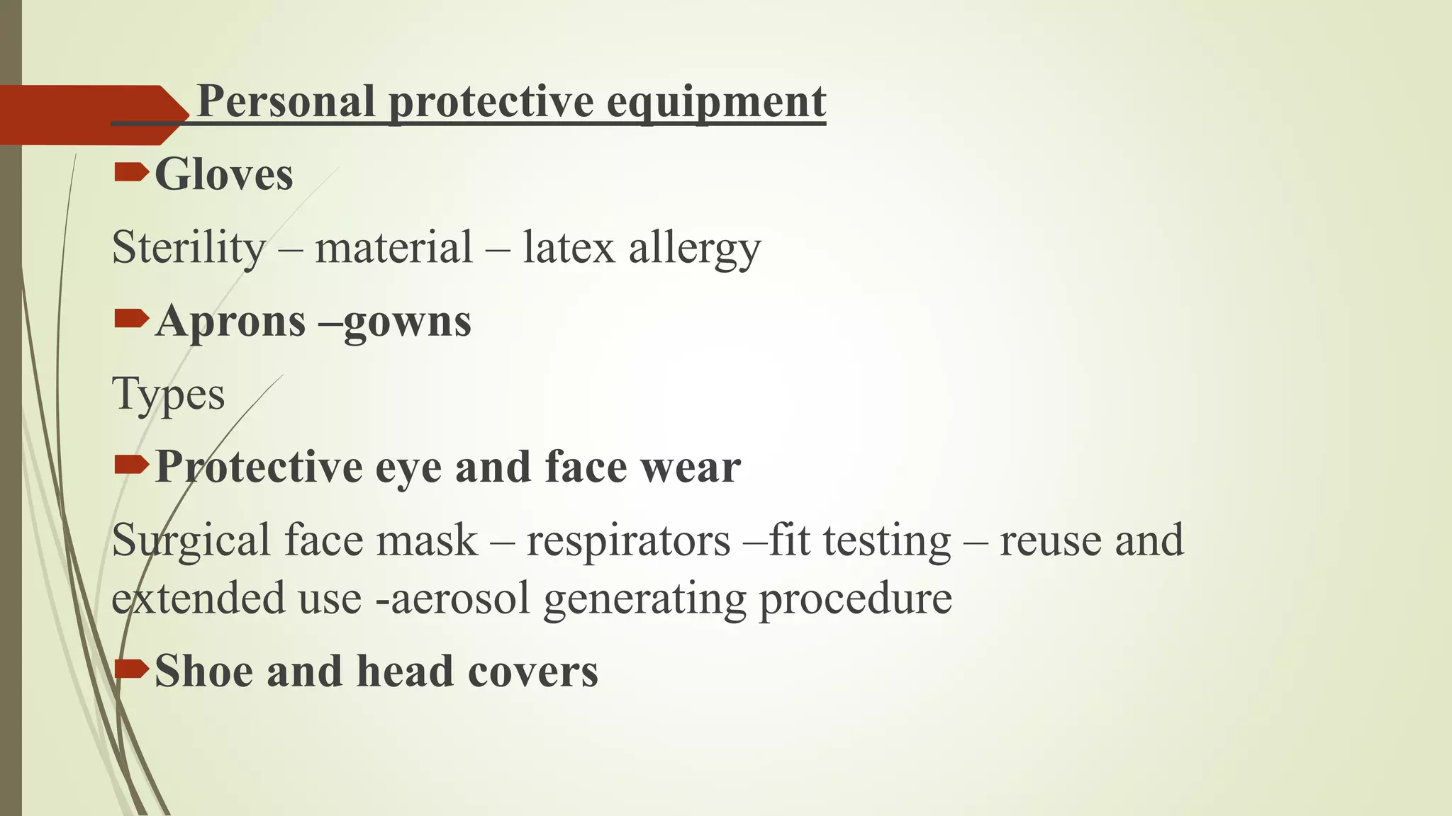 hand hygiene PPE , surviellance system.pptx