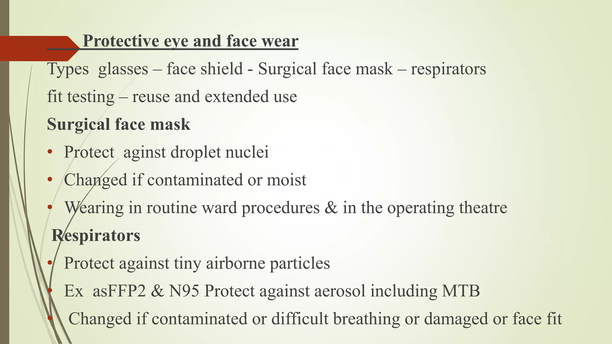 hand hygiene PPE , surviellance system.pptx