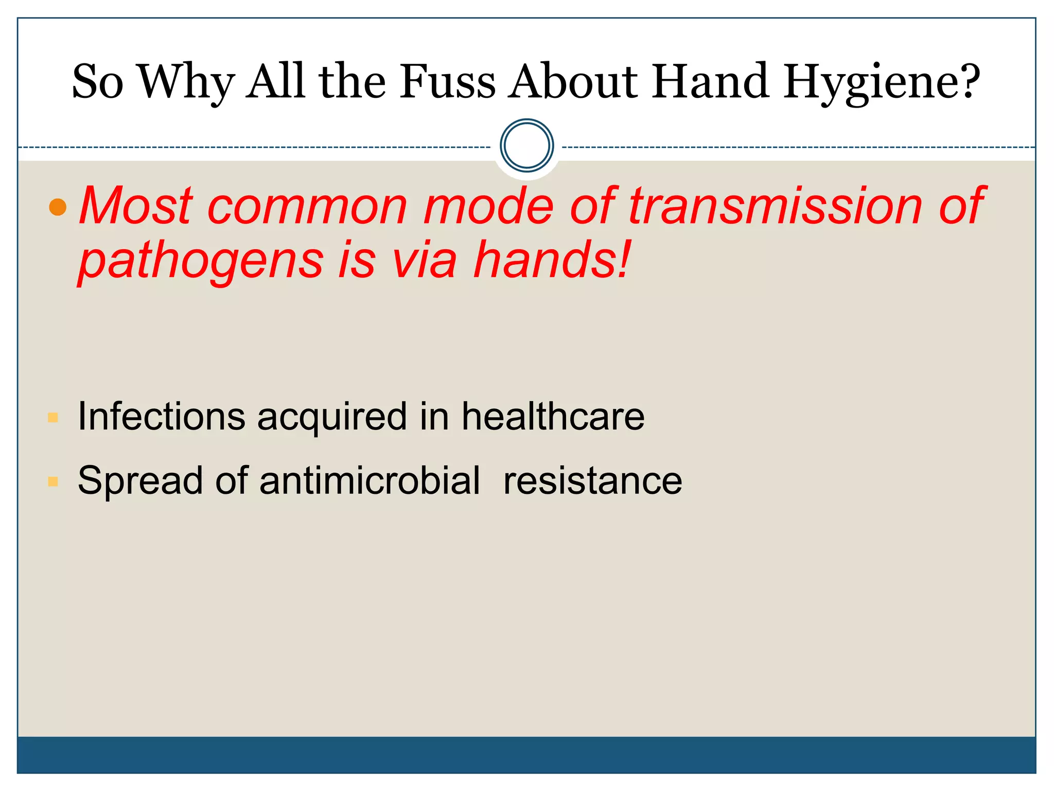 Hand hygiene ppt | PPTX