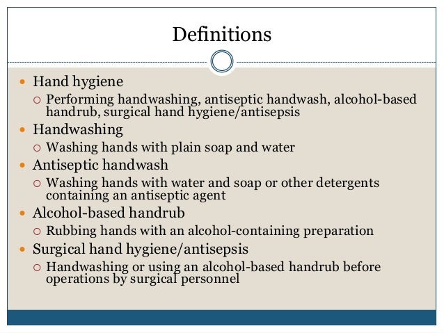 Hand hygiene ppt