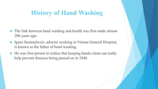 hand washing ppt | PPTX