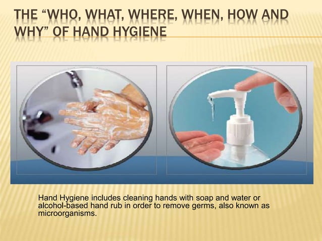 hand hygiene ppt-manjula.pptx | Infectious Diseases | Diseases and ...