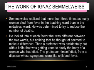 Hand hygiene TMC Kollam.pptx by Dr.T.V.Rao MD | PPTX