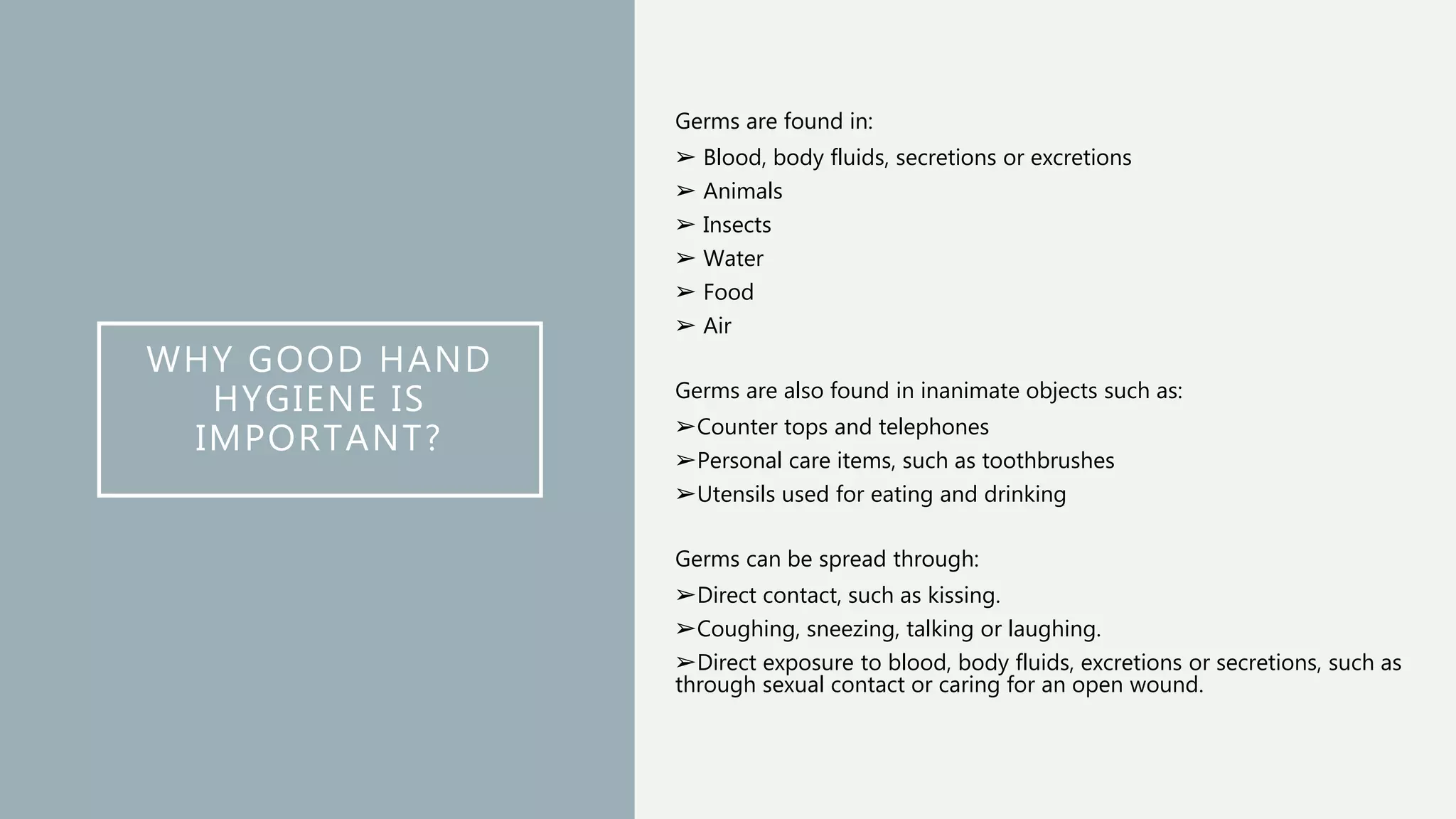 Hand hygiene training | PPTX