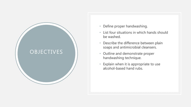 Hand Hygiene Training Ppt