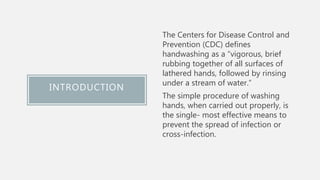 Hand hygiene training | PPTX