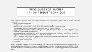 Hand Hygiene Training | PPTX