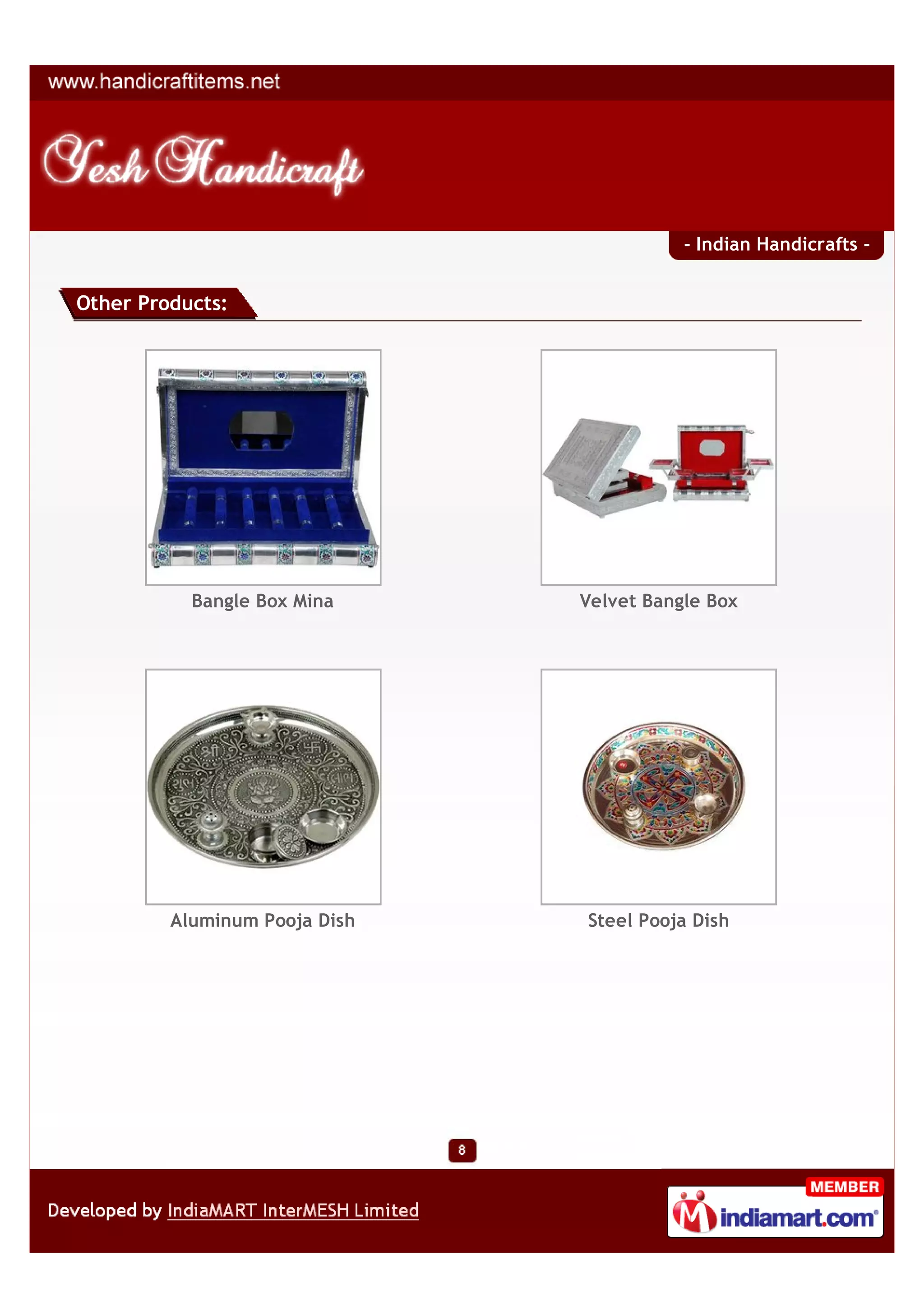 Yesh Handicrafts, Rajkot, Indian Handicraft | PDF