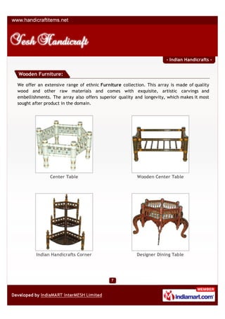 Yesh Handicrafts, Rajkot, Indian Handicraft | PDF