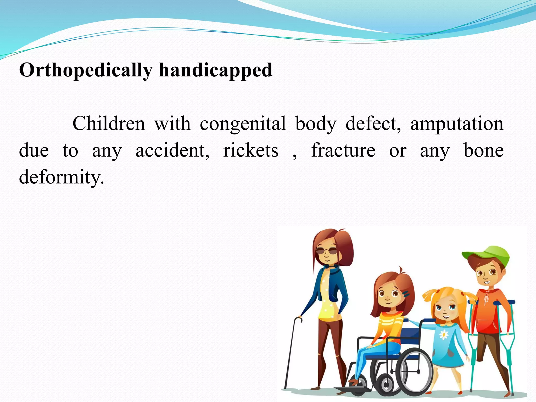 HANDICAPPED CHILDREN | PDF