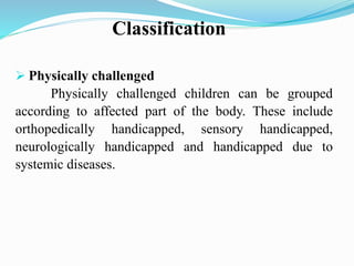 HANDICAPPED CHILDREN | PDF