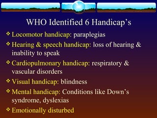 Handicap care | PPT